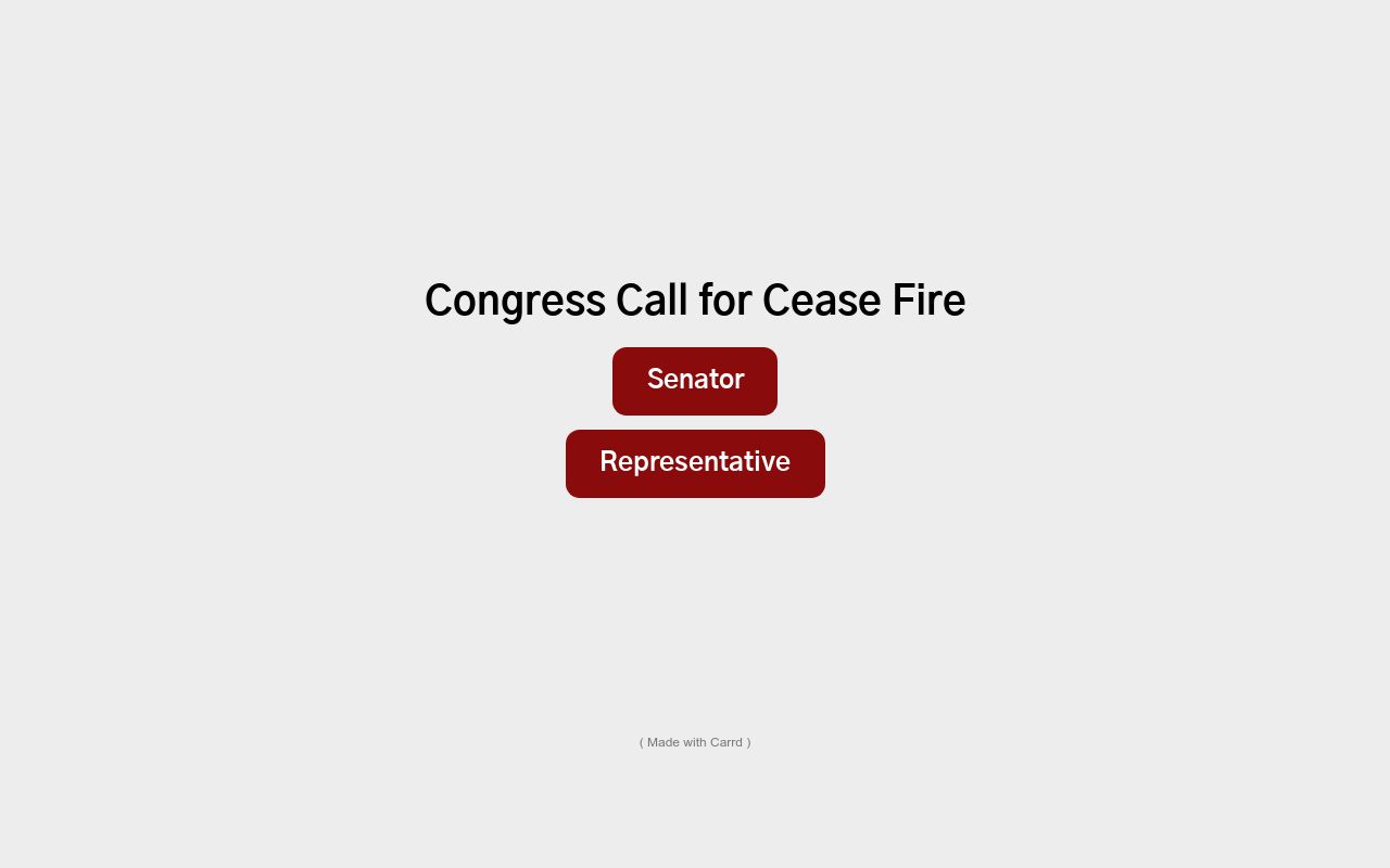 Virginia Call for Gaza Cease Fire